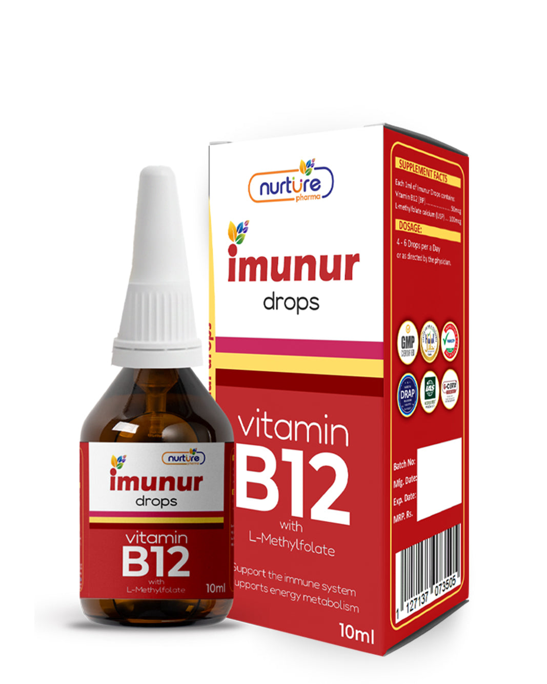Buy Online Imunur Syrup | Vitamin B12 Syrup In Pakistan | Nurture Pharma