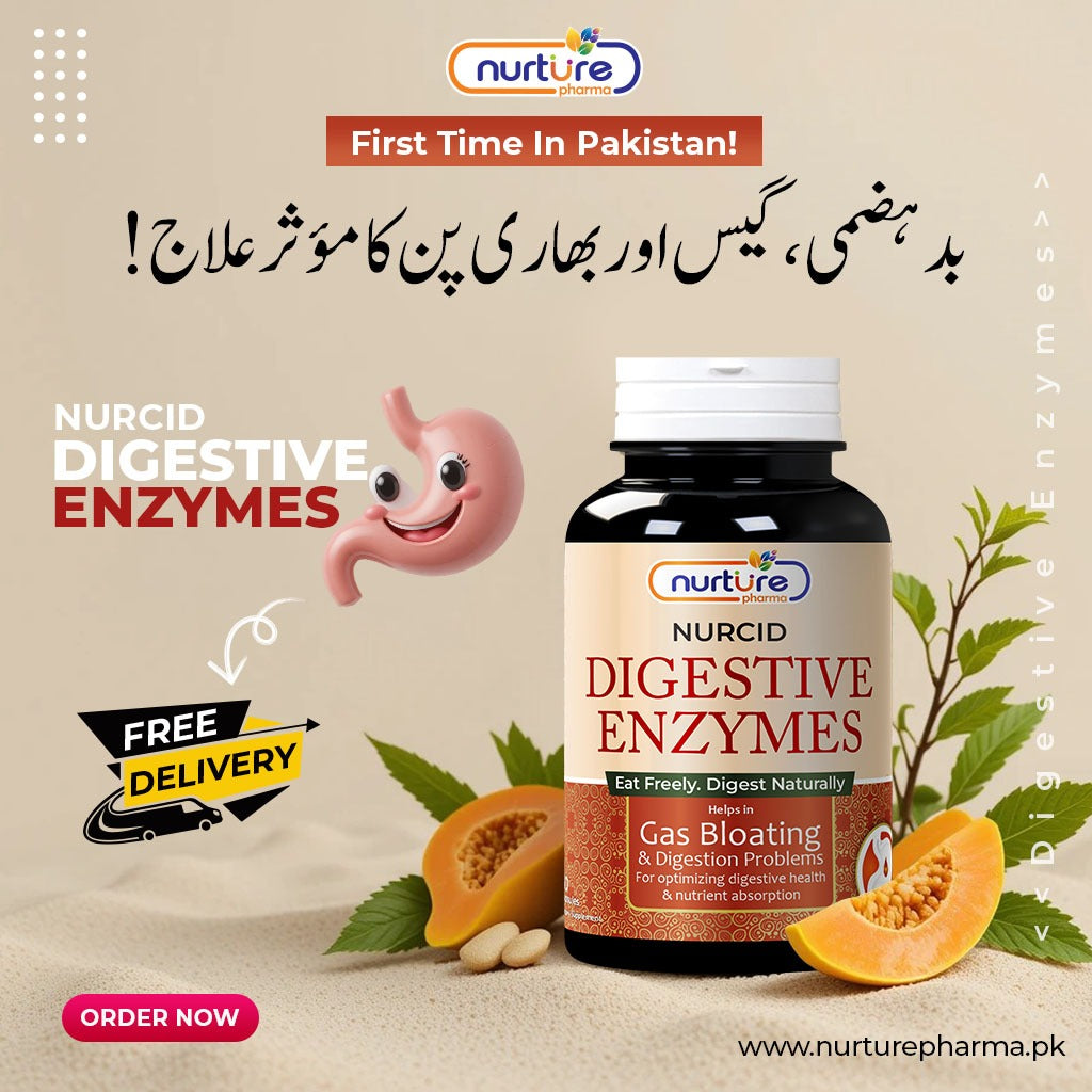 Buy online DIGESTIVE ENZYMES | Nurture pharma – Nurture Pharma